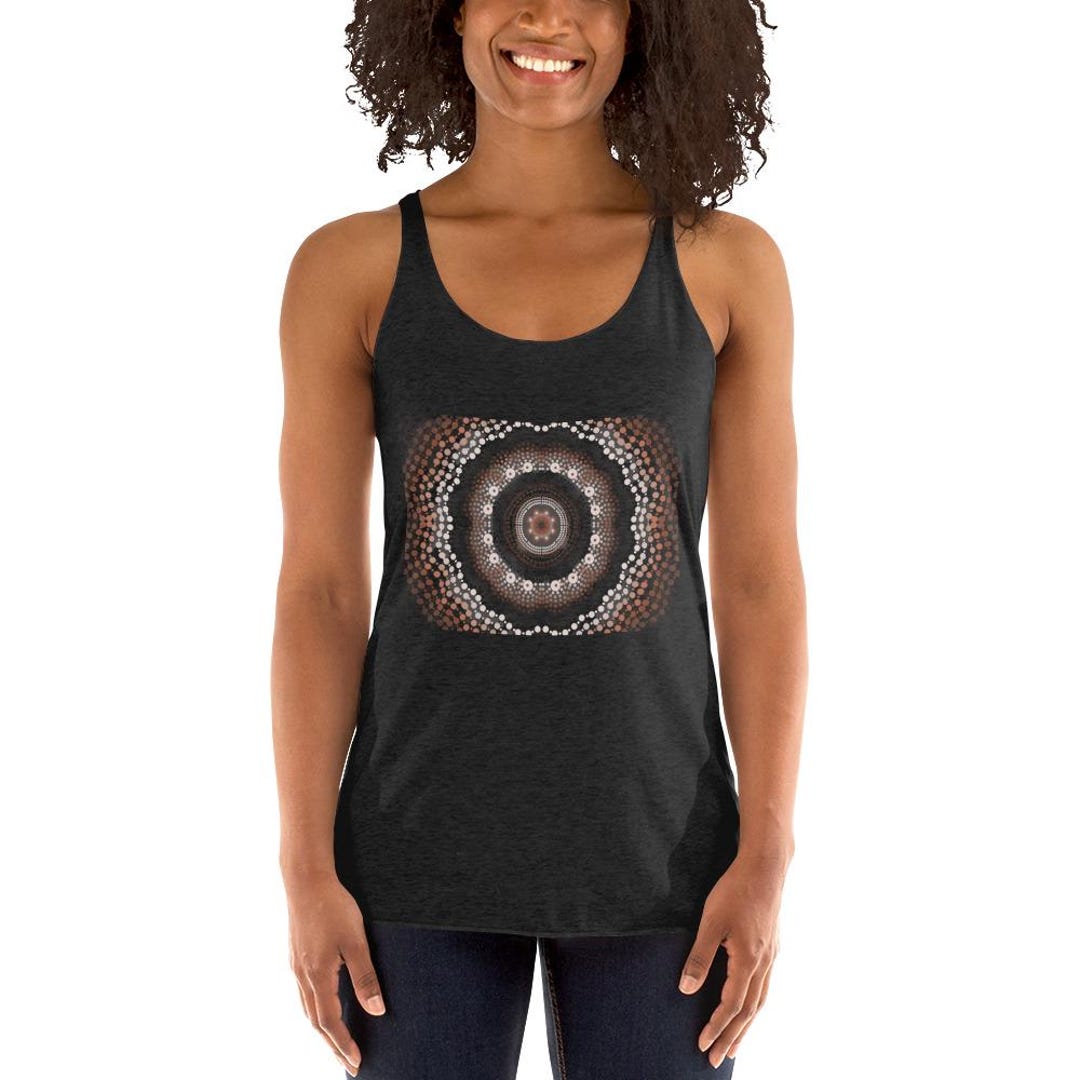 Aboriginal Designed Women's Racerback Tank Yaye Marle Art by Jordan ...