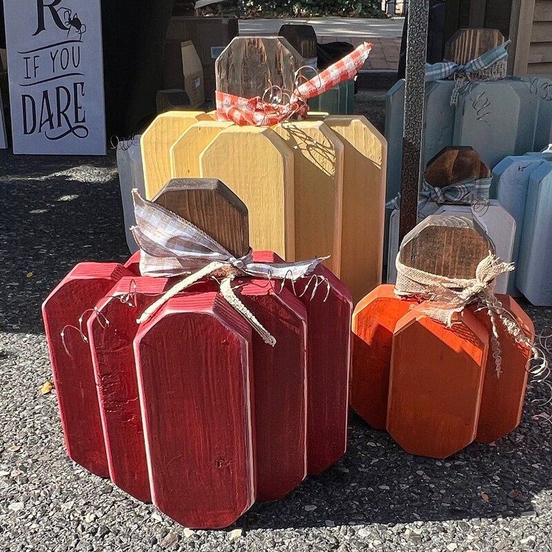 Wooden Pumpkin - Etsy