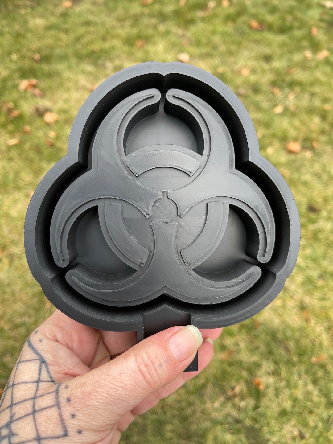 Biohazard Toxic Symbol 3D Printed Silicone Freshie Freshy Air Freshener ...