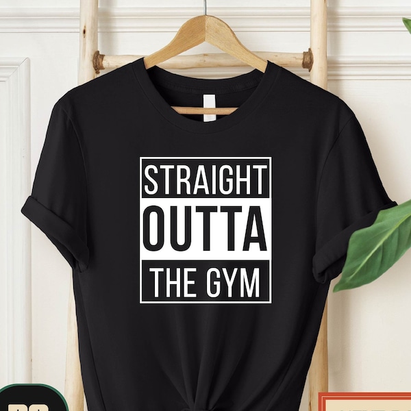 Straight Outta Gym - Etsy