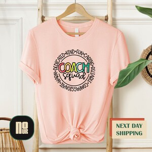 Coach Squad Shirt, Instructional Coach Shirt, Coach Shirt, Coach Tshirt ...