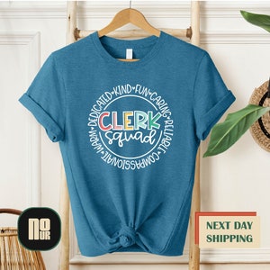 Clerk Squad Shirt, Business Clerk , Office Clerk Shirt, Attendance ...