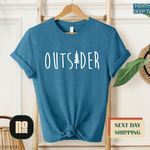 Outsider Sweatshirt, Outsider Life, Mountain Sweatshirt, Nature Shirt ...