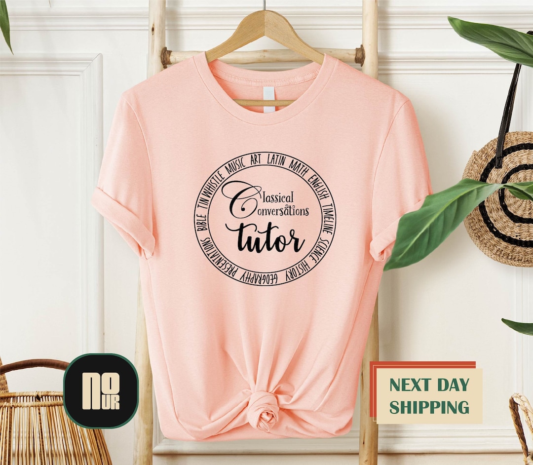 Classical Conversations Foundations Tutor Shirt, CC Community T-shirt ...