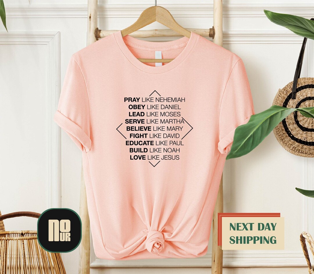 Pray Like Nehemiah…shirt, Jesus Shirt, Christian Life Shirt, Christian ...