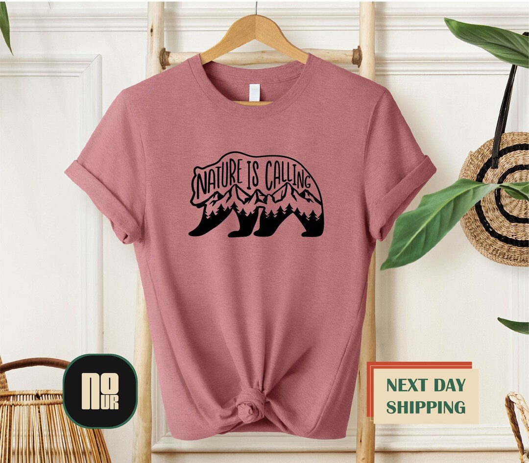 Nature is Calling Shirt, Nature Shirts for Women, Mountain Shirt ...