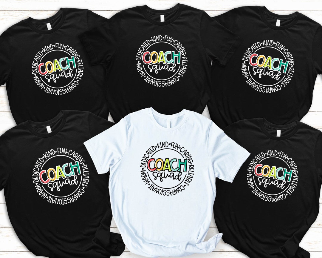 Coach Squad Shirt, Instructional Coach Shirt, Coach Shirt, Coach Tshirt ...