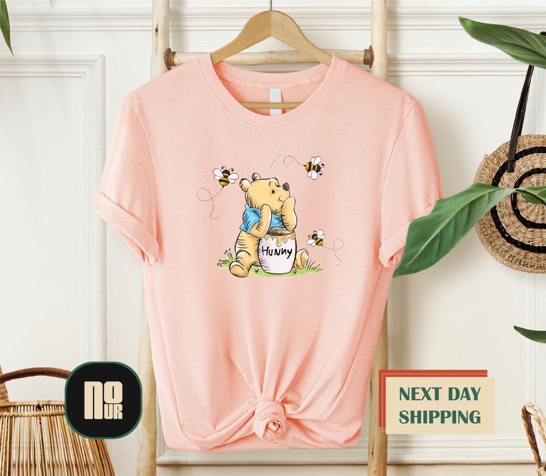 Pooh Shirt, Minimal Winnie the Pooh Shirt, Disney Trip Shirt, Disney ...