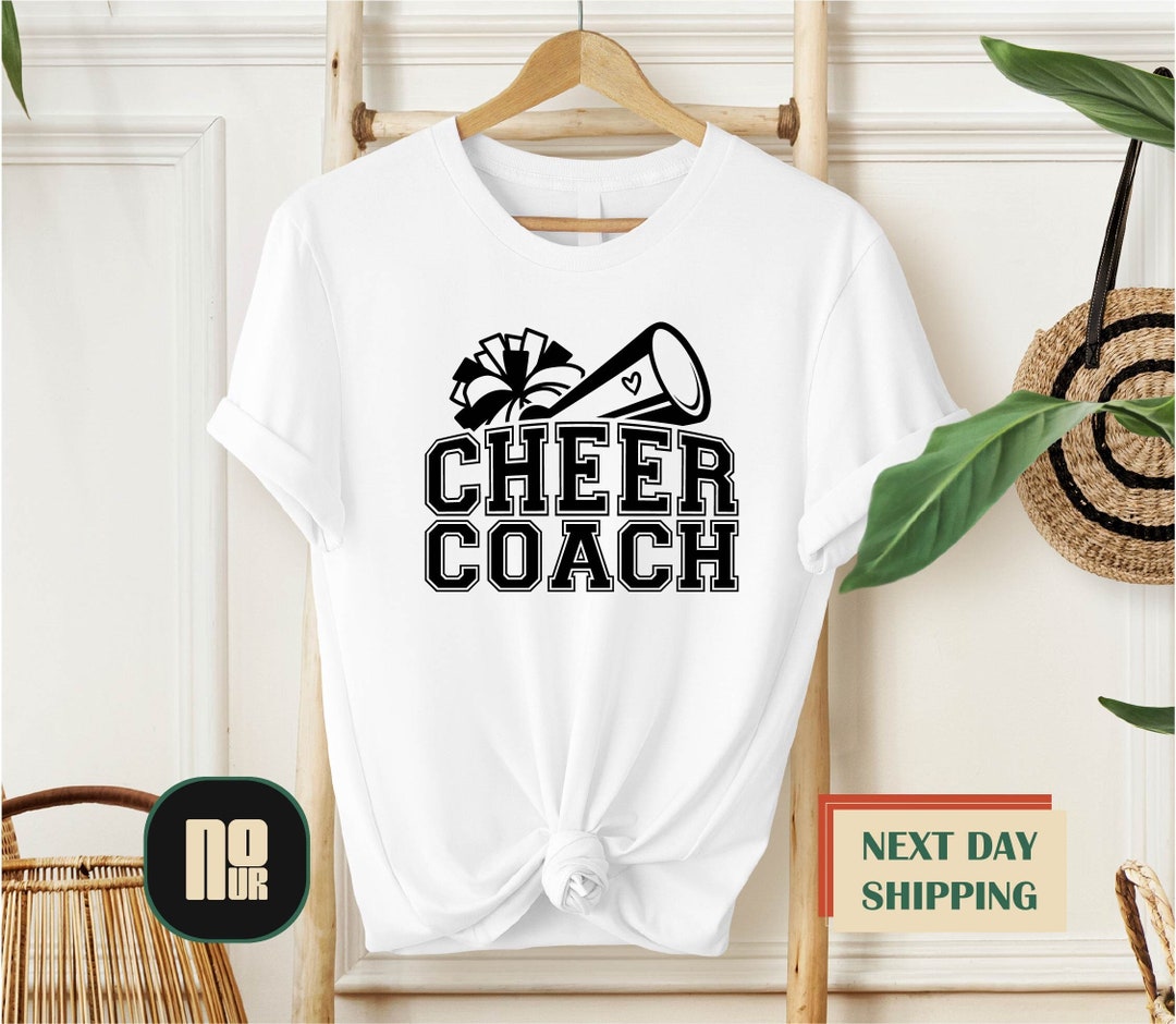 Cheer Coach Shirt, Cheer Coach Tee, Cheer Spirit Wear T-shirt, in My ...