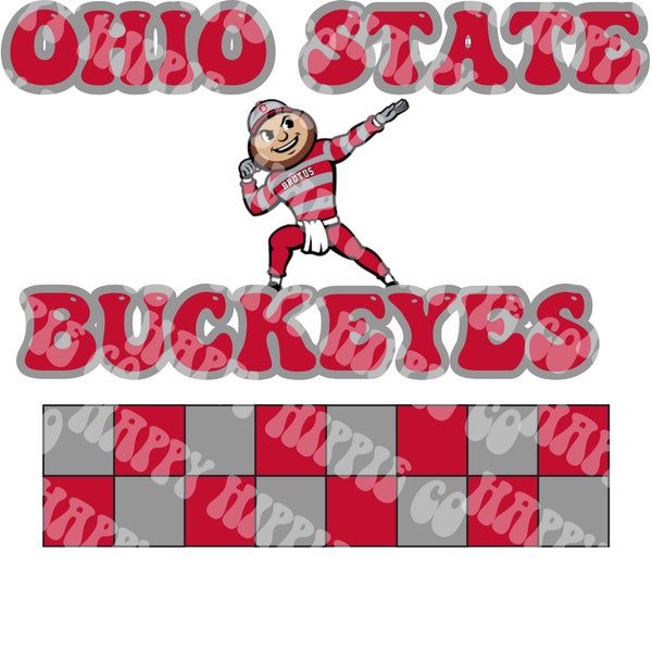 Ohio State Football Sublimation - Etsy