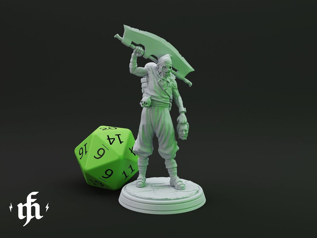 Executioner Undertaker Mida's Forge Dnd Miniatures - Etsy