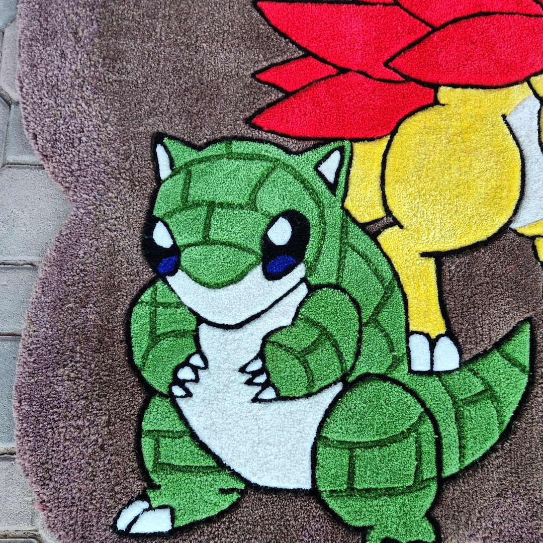 Cartoon Rug, Hand Tufted, Kids Rug - Etsy