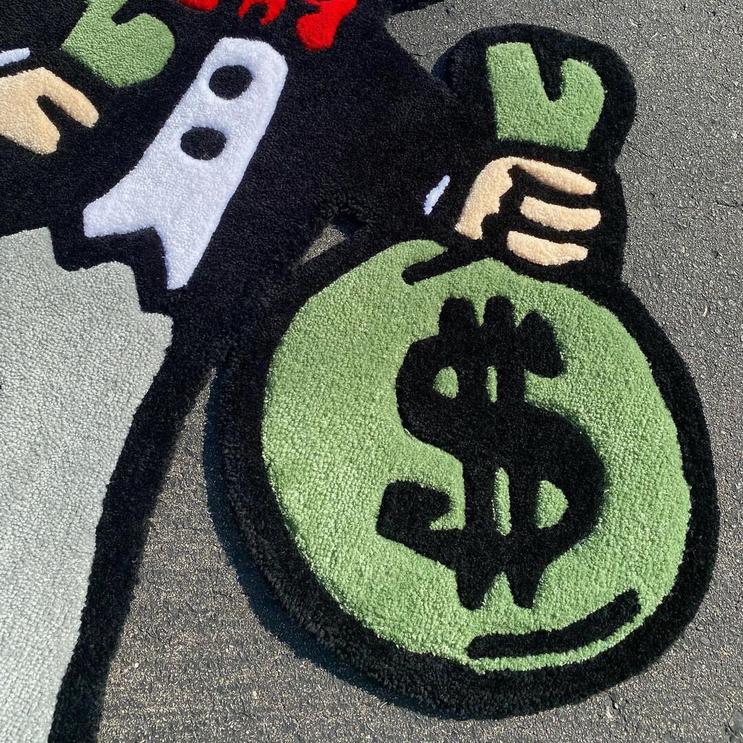 Monopoly Rug Hand-tufted 100% Wool Handmade Area Rug Carpet for Home ...