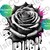 Digital Black & Red Dripping Rose PNG Jpeg and Svg, Mystical Dripping ...
