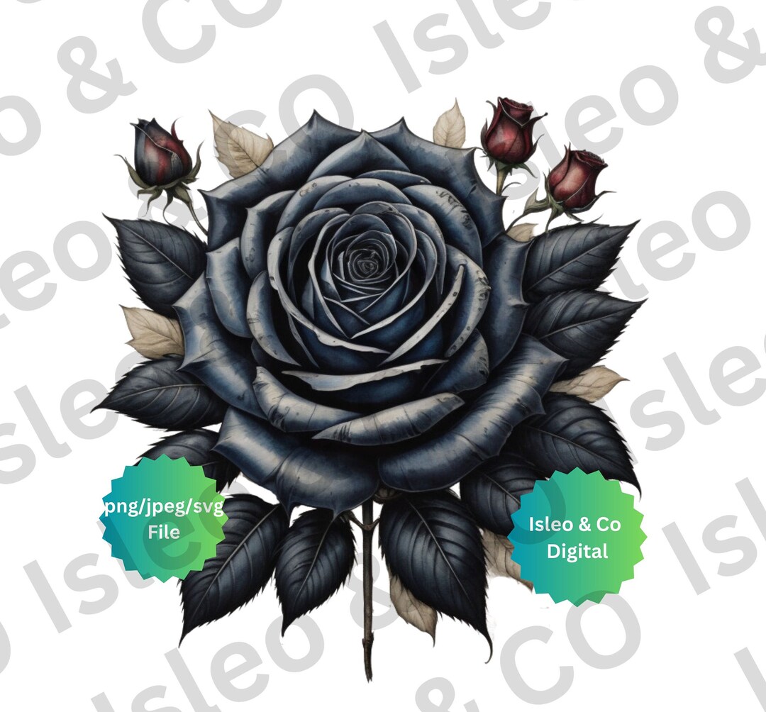 Gothic Elegance: Instant Download Digital Illustration Captivating ...