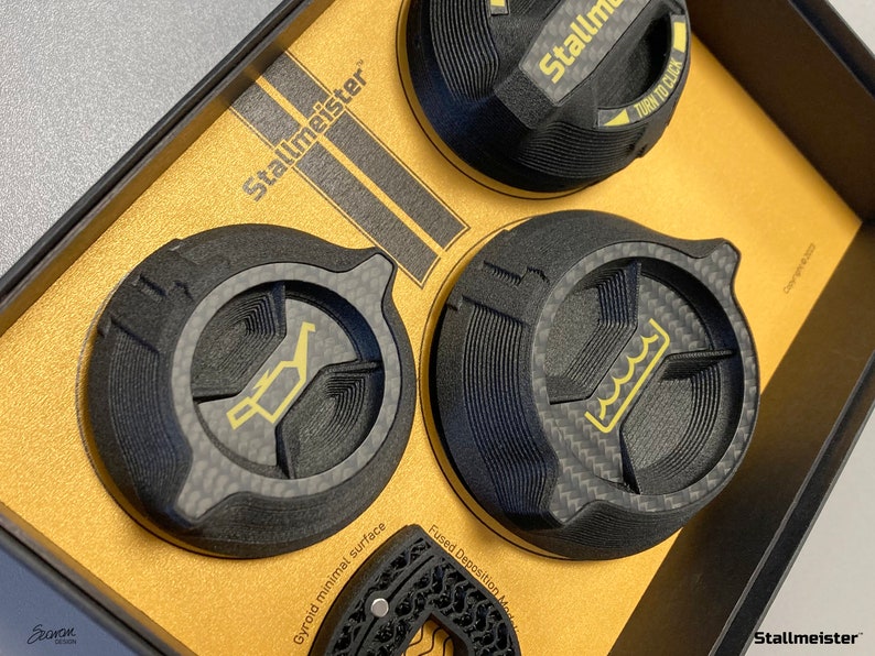 Porsche 911 (991) Filler Caps Set - Etsy