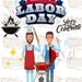 Labor Day 8 Digital Posters PNG Let's Celebrate - Etsy