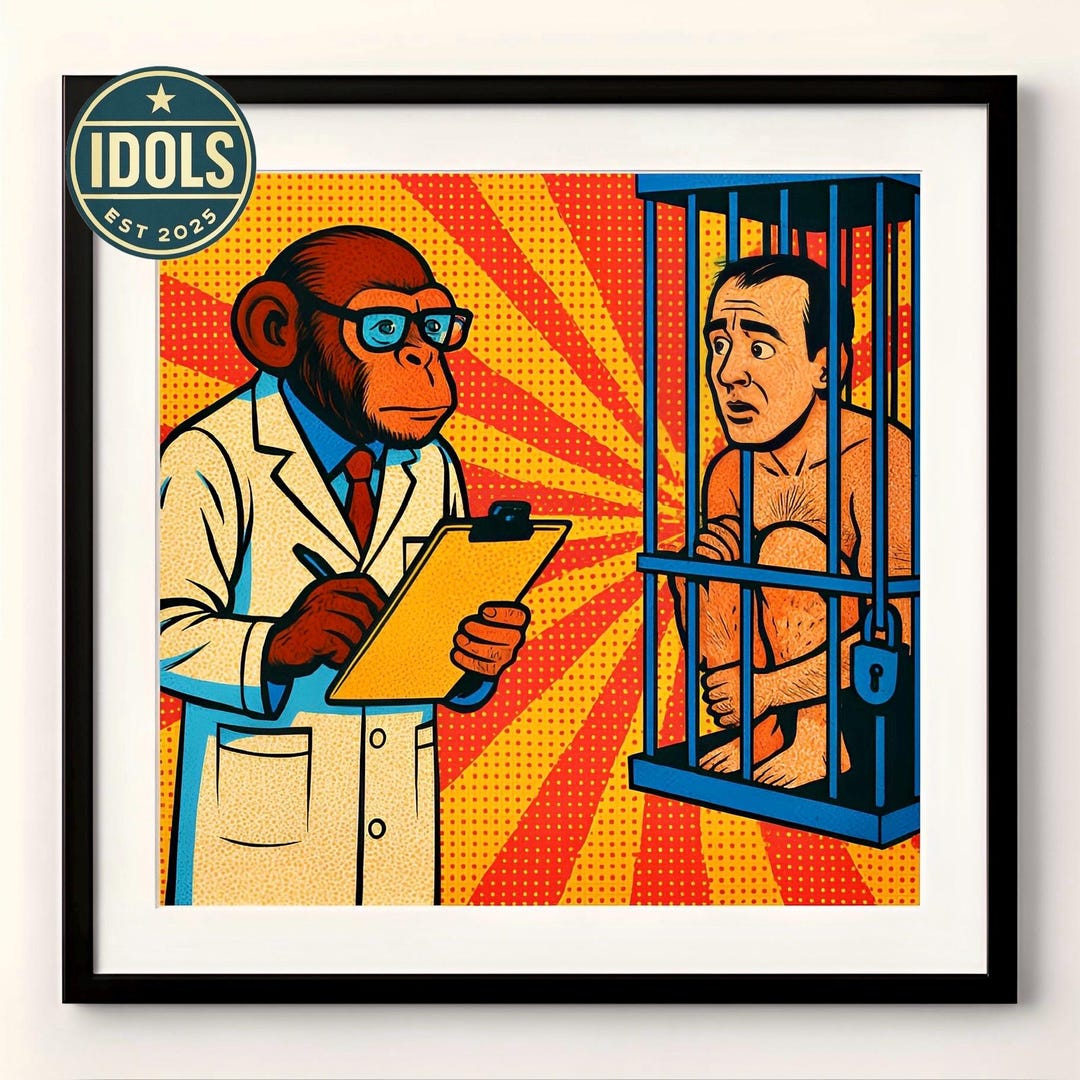 Role Reversal – Pop Art Print | Surreal Science-inspired Wall Art ...