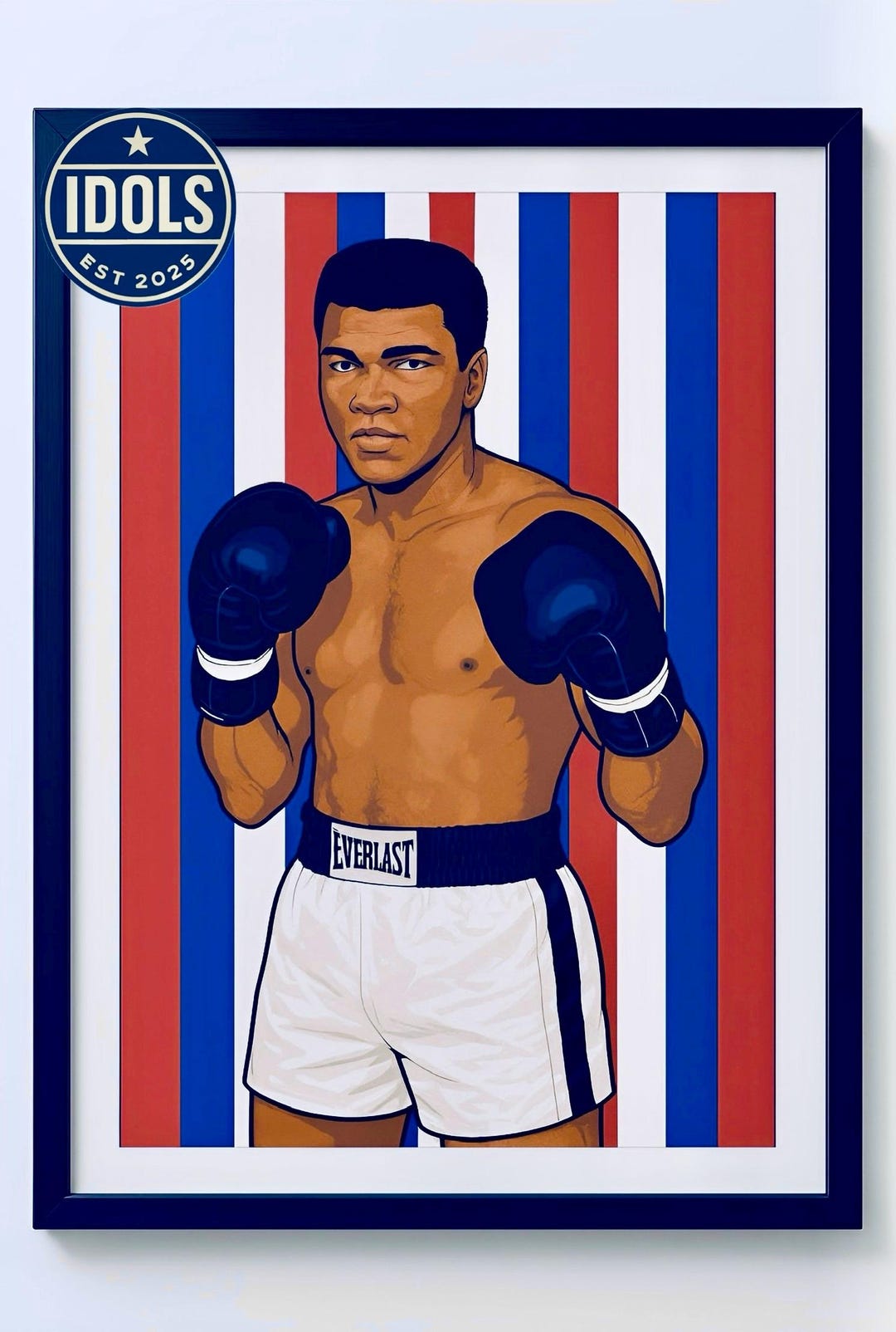 Muhammad Ali Pop Art Print – Bold Boxing Icon Wall Art – Limited ...