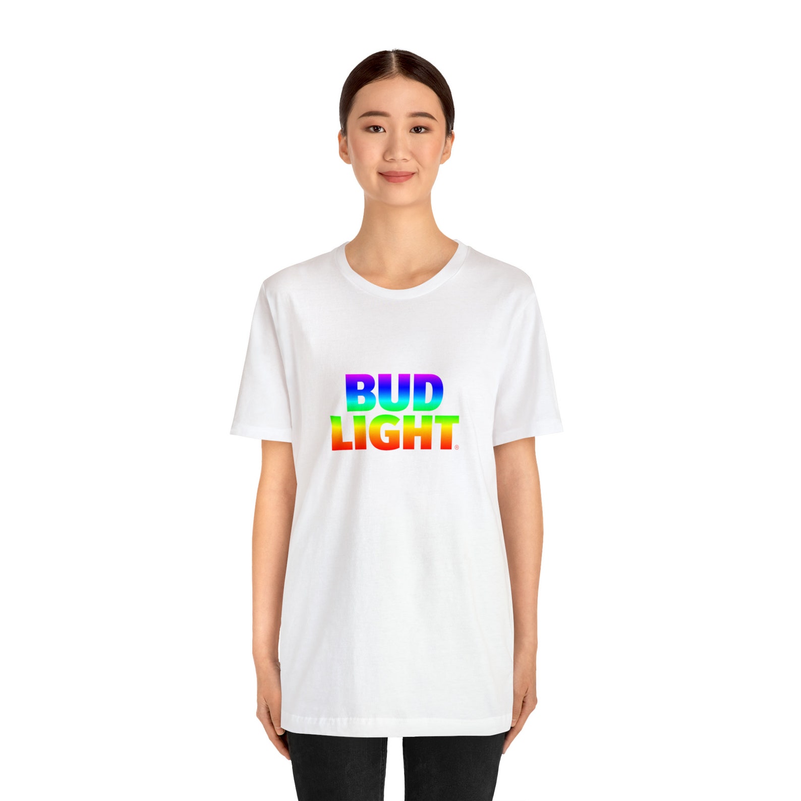 Bud Light Pride Lesbian Gay Transgender Queer Love is Love LGBTQ Tee ...