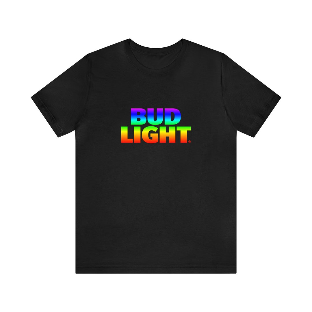 Bud Light Pride Lesbian Gay Transgender Queer Love is Love LGBTQ Tee ...