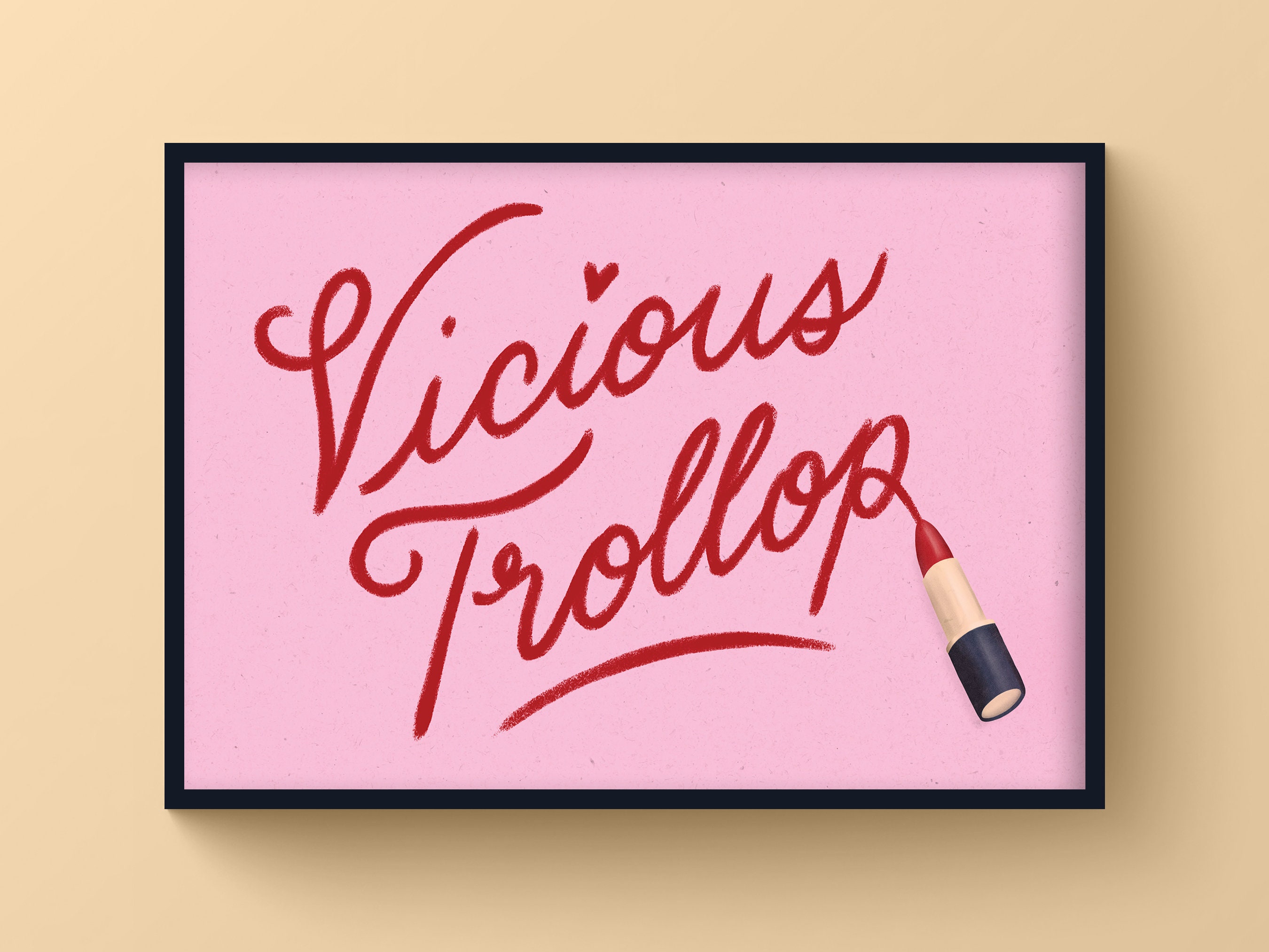 Vicious Trollop Gilmore Girls Print Lorelai Gilmore Quote Gift Ideas ...