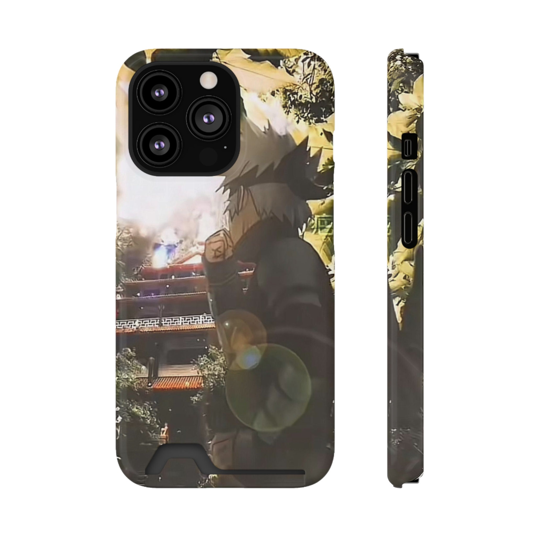 Kakashi Hatake Phone Case With Card Holder - Etsy