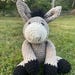 Donkey Lovey Plush Stuffy Toy - Etsy