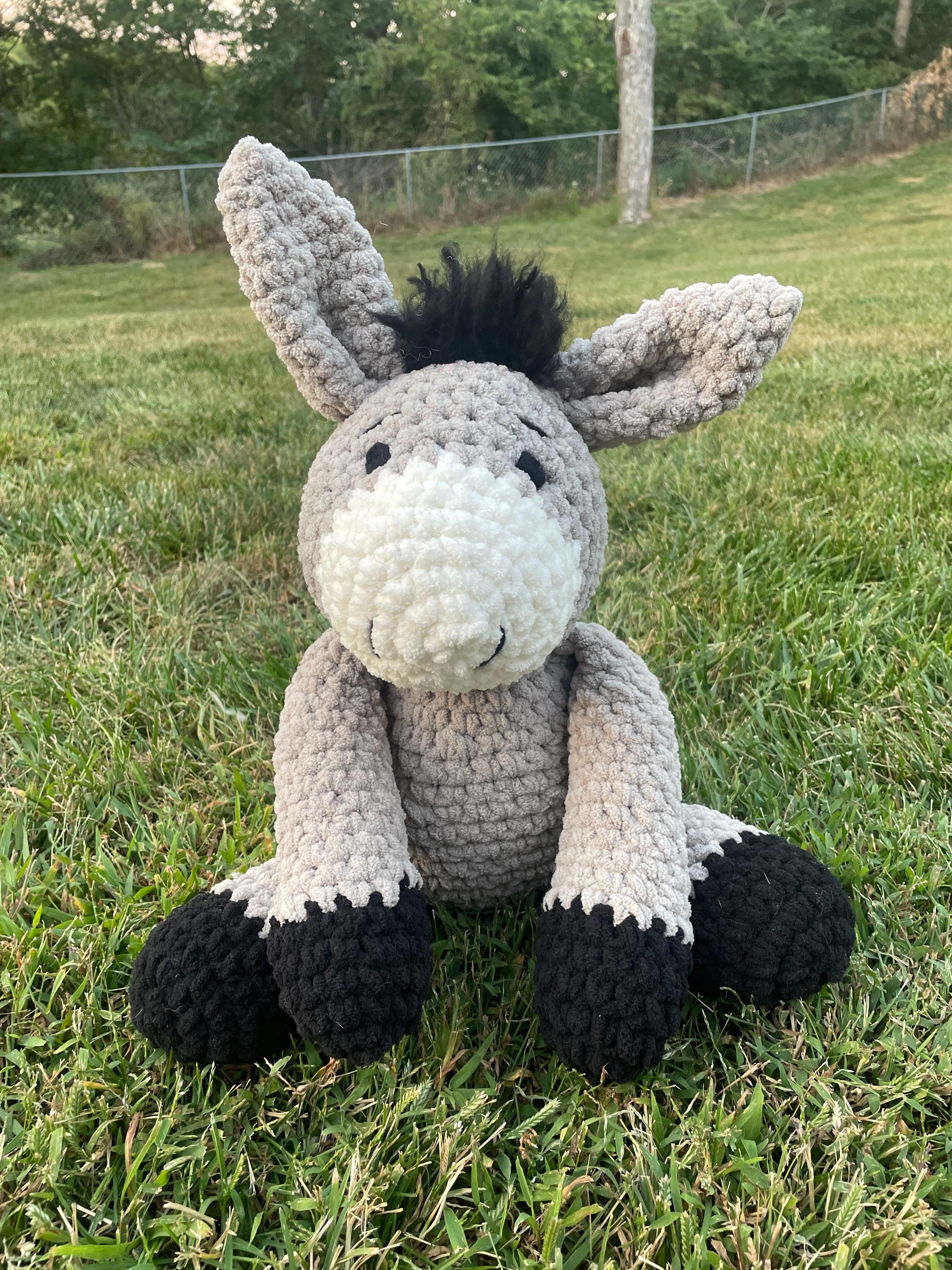 Donkey Lovey Plush Stuffy Toy - Etsy