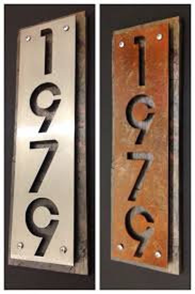 Custom Signs/street Numbers - Etsy