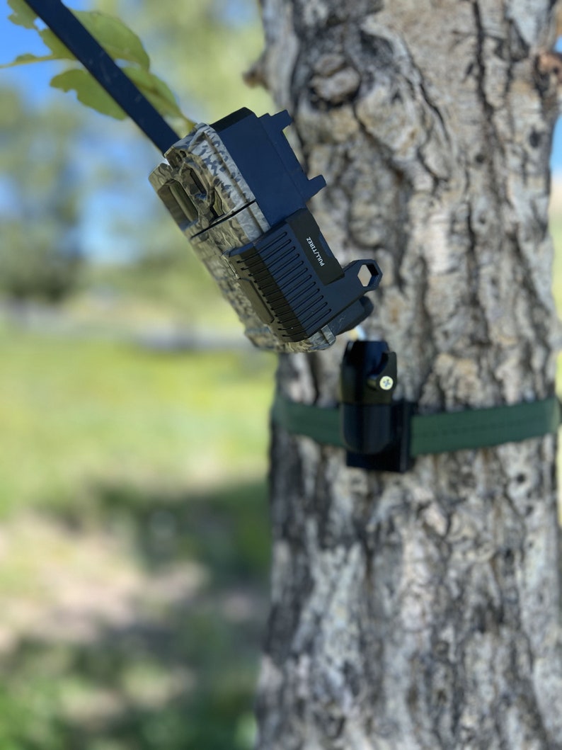 360 Trail Camera Mount: 3D Printed, Public Land Use, Strap Included - Etsy