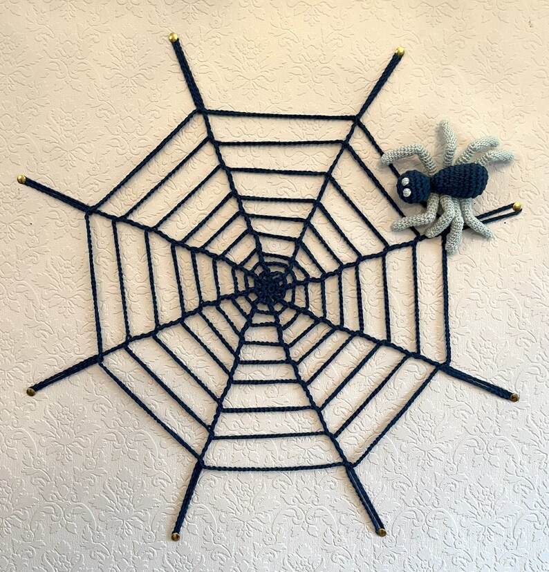 Spider Web Crochet Pattern - Etsy
