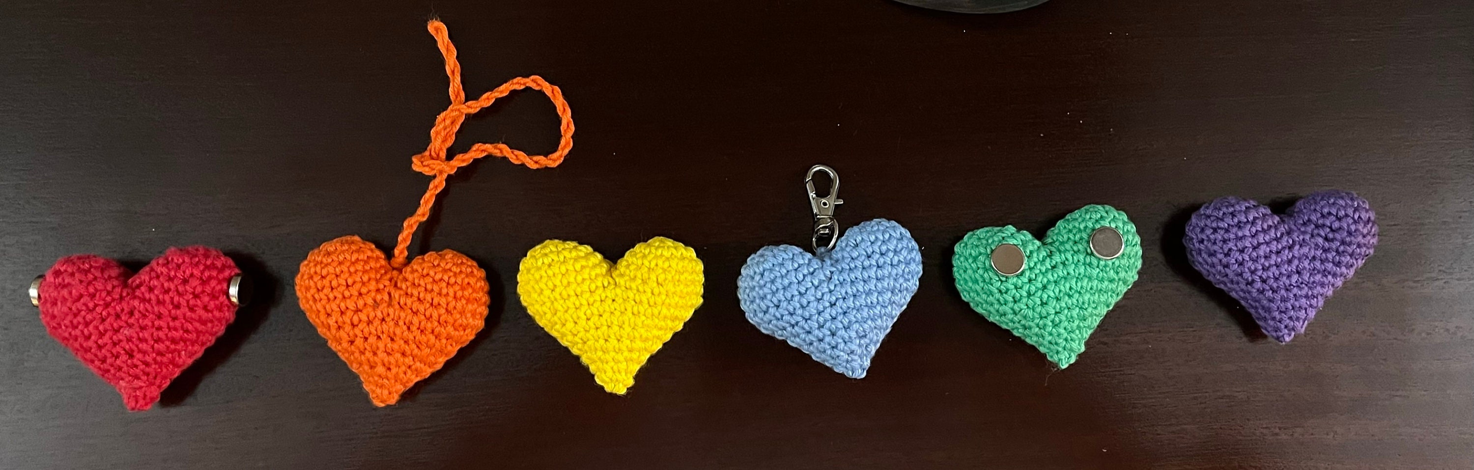 Pocket Heart 4 Ways Crochet Pattern - Etsy