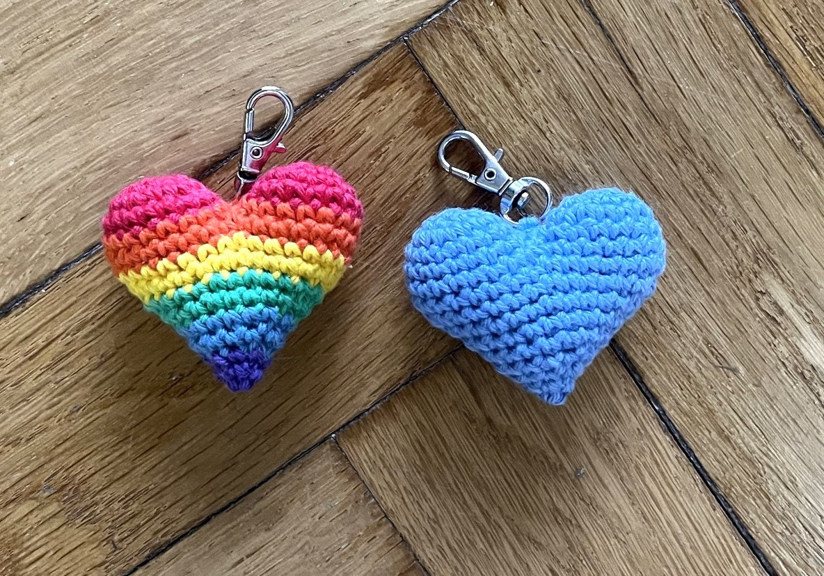 Pocket Heart 4 Ways Crochet Pattern - Etsy