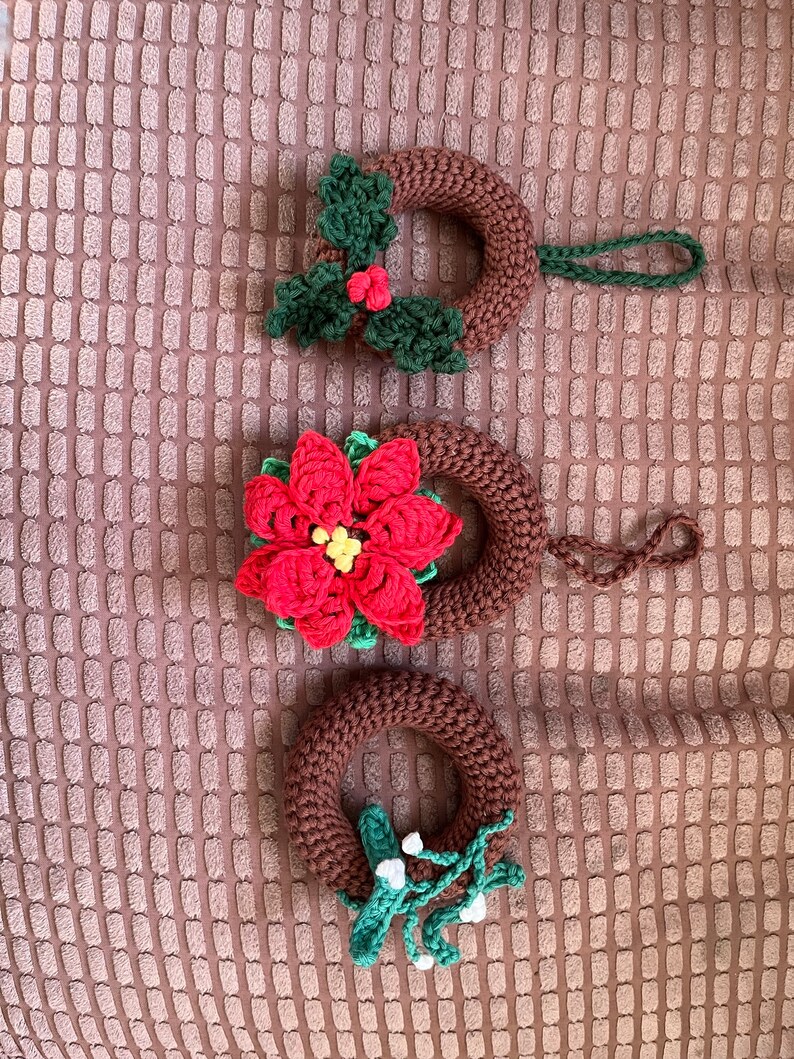 Christmas Wreath Crochet Pattern - Etsy