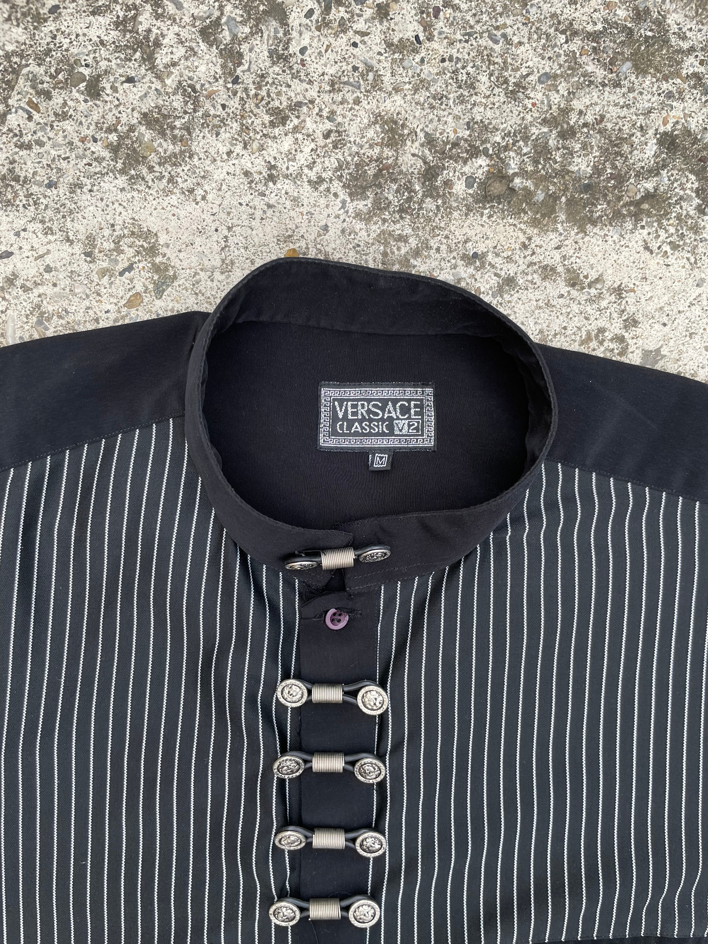 Versace Classic Short Sleeve Buttons up Shirt Mens M - Etsy