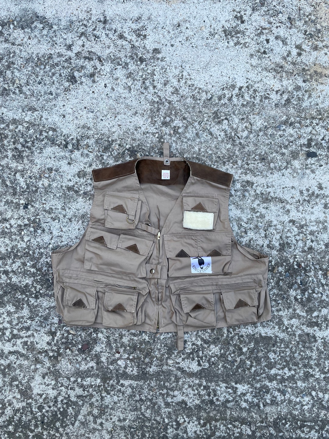 Japanese Brand Cargo Multi Pocket Vest Mens Street Wear - Etsy