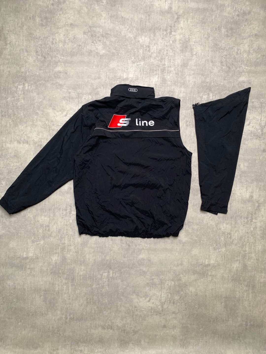 2in1 Audi S Line Nylon Formula One Uno Sportwear Jacket/vest - Etsy
