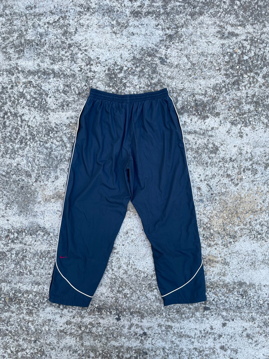 Nike Vintage Track Pant Size M Small Red Logo Streetwear - Etsy