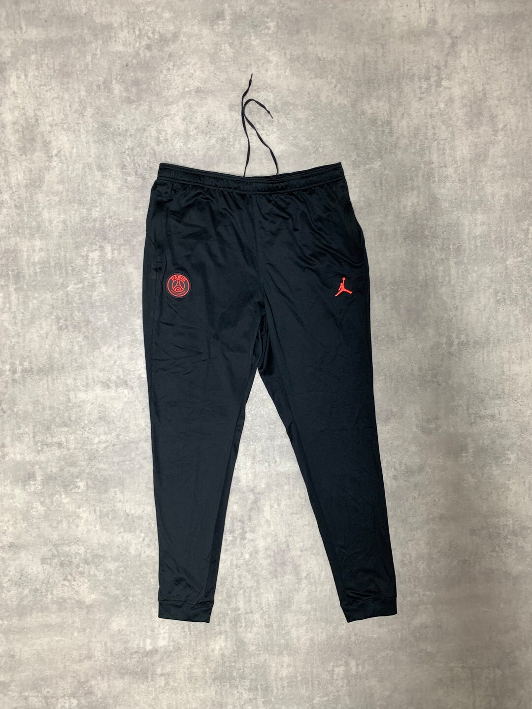 Jordan PSG Polyester Pant Joggers Mens XL Black Y2k Vintage Streetwear ...