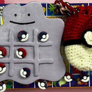 DITTO Pokemon Tic Tac Toe Game - Etsy