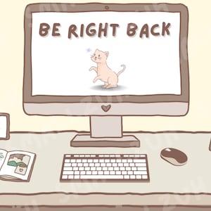 Cute & Cozy Animated Lofi Gaming Room Twitch Overlay Starting Soon ...