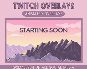 Cute & Cozy Animated Lofi Gaming Room Twitch Overlay Starting Soon ...