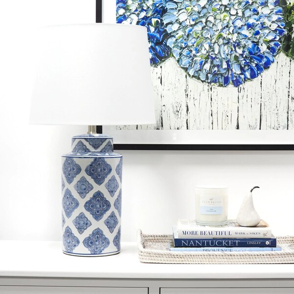 Hamptons Lamp Shade - Etsy Australia