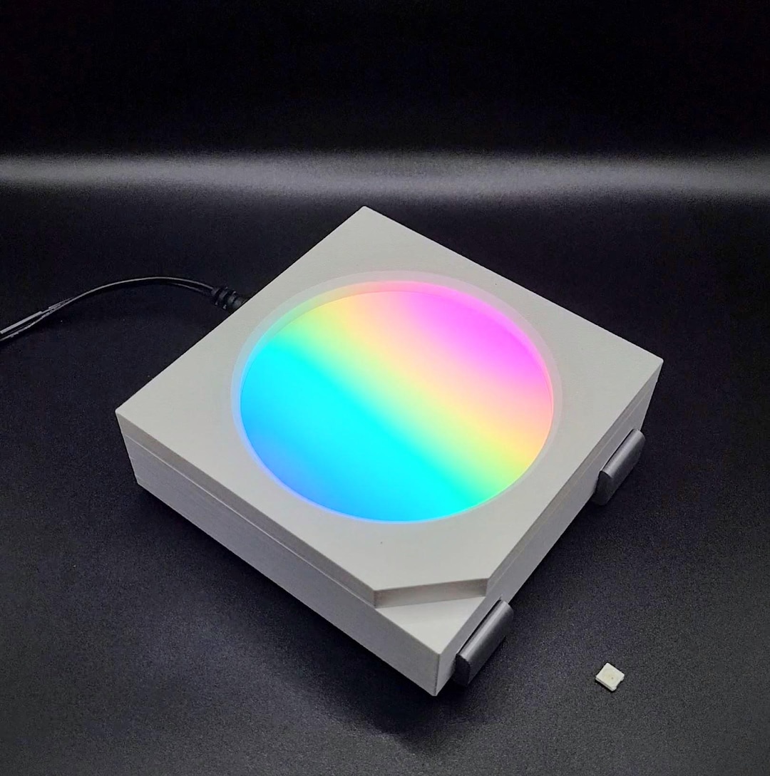 Giant Neopixel Mood Light With Hypnotic RGB LED Patterns and Arduino ...