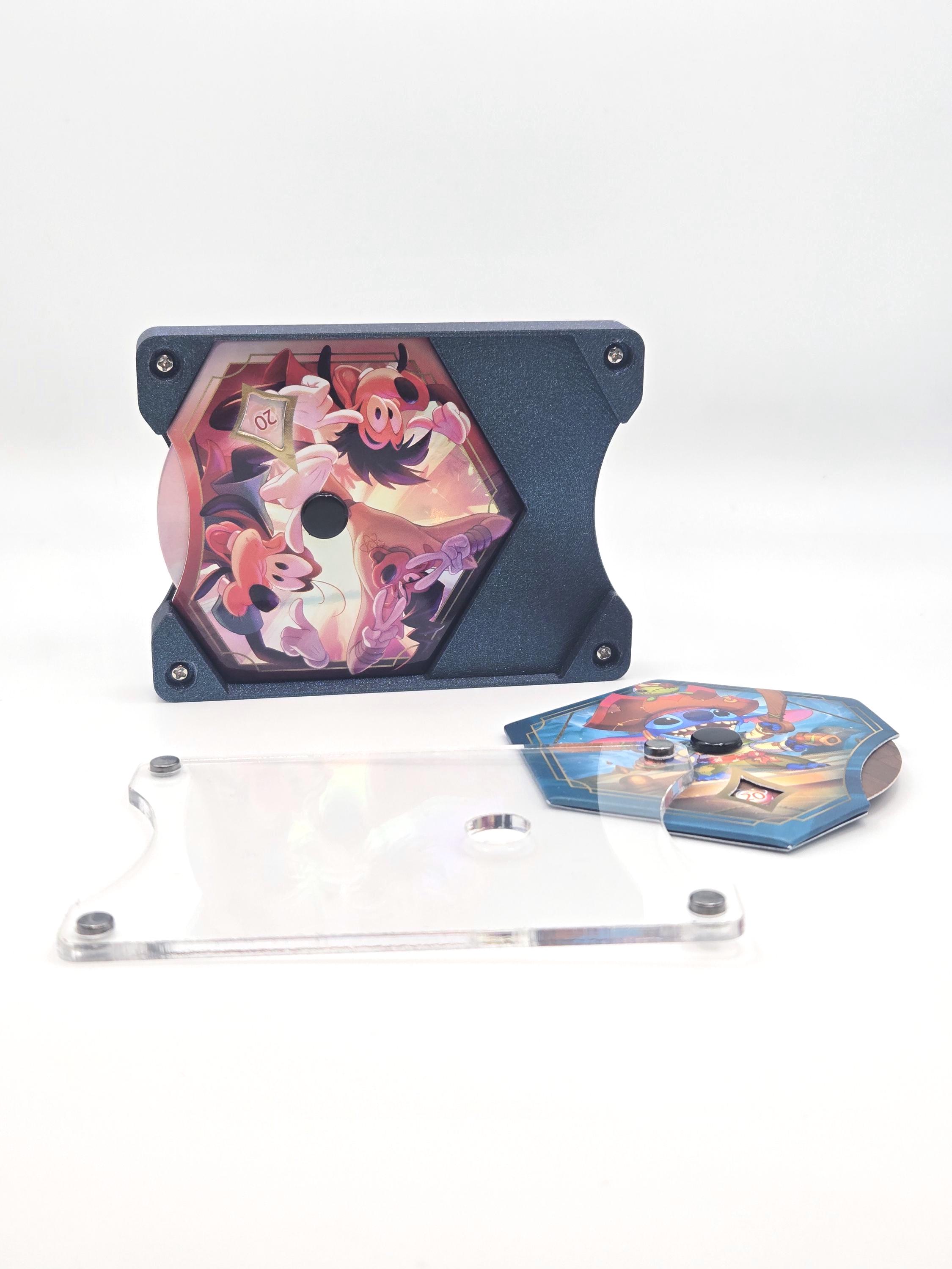 Lorcana Spin Dial Lore Counter Display and Holder in SPARKLE BLUE ...