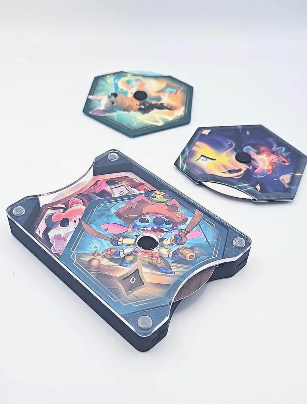 Lorcana Spin Dial Lore Counter Display and Holder in SPARKLE BLUE ...