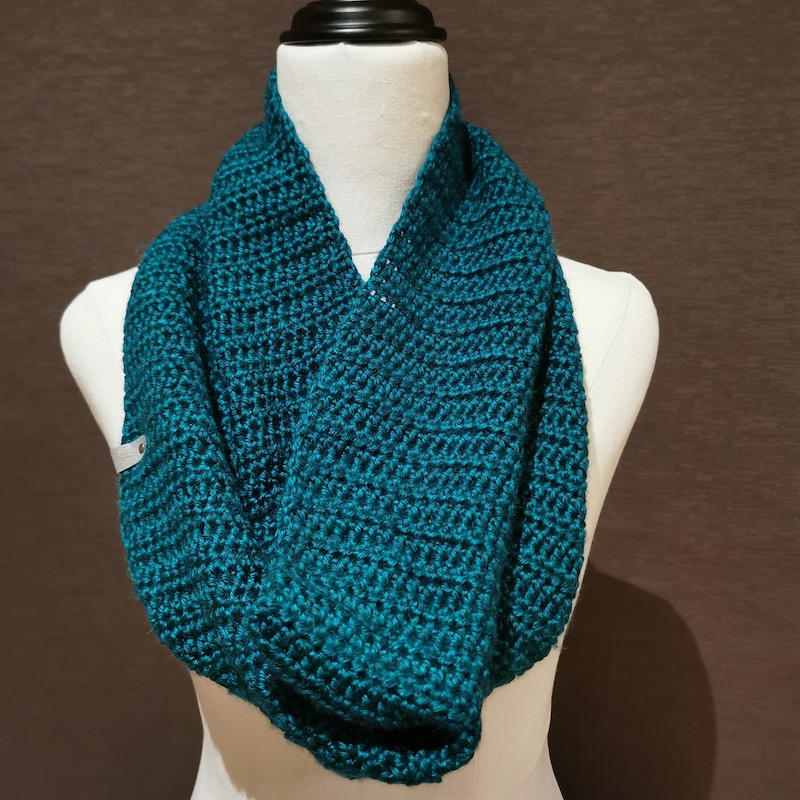 Knit Infinity Scarf - Etsy