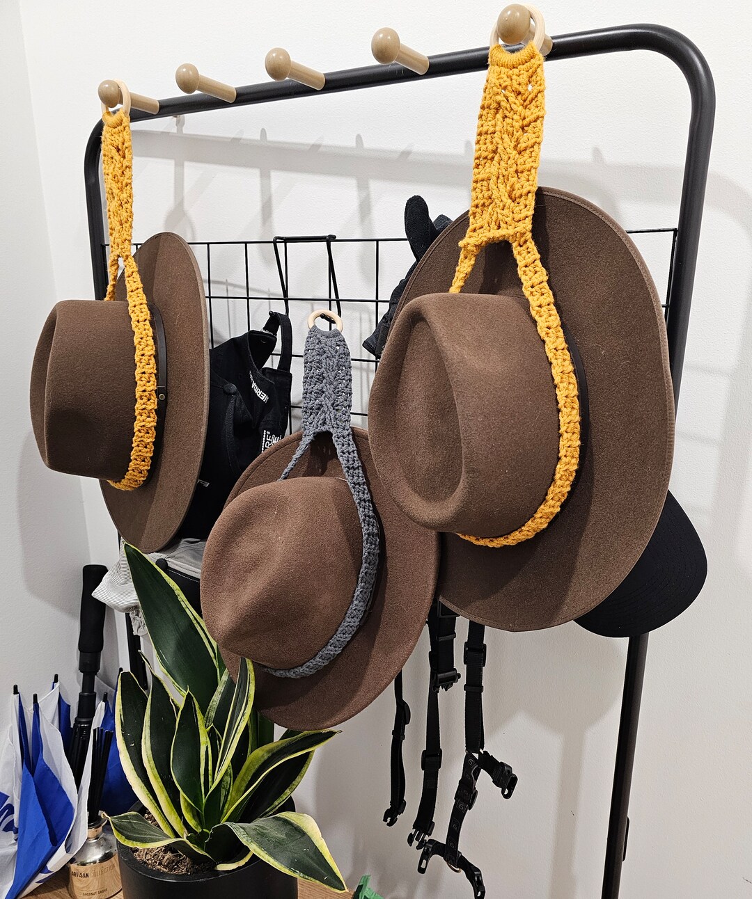 The Jas Crochet Hat Holder - Etsy