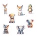 20 Cute BABY WILD ANIMALS Clilpart. Png Transparent Background ...